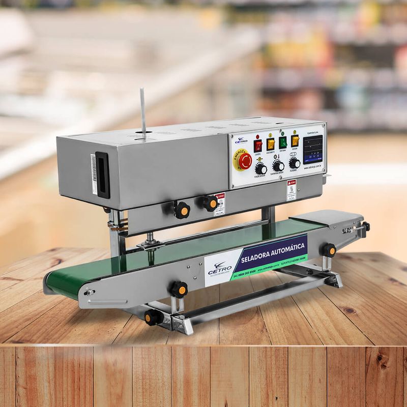 Seladora Automática Contínua Vertical com Datador SA 1000 LW - Cetro ...