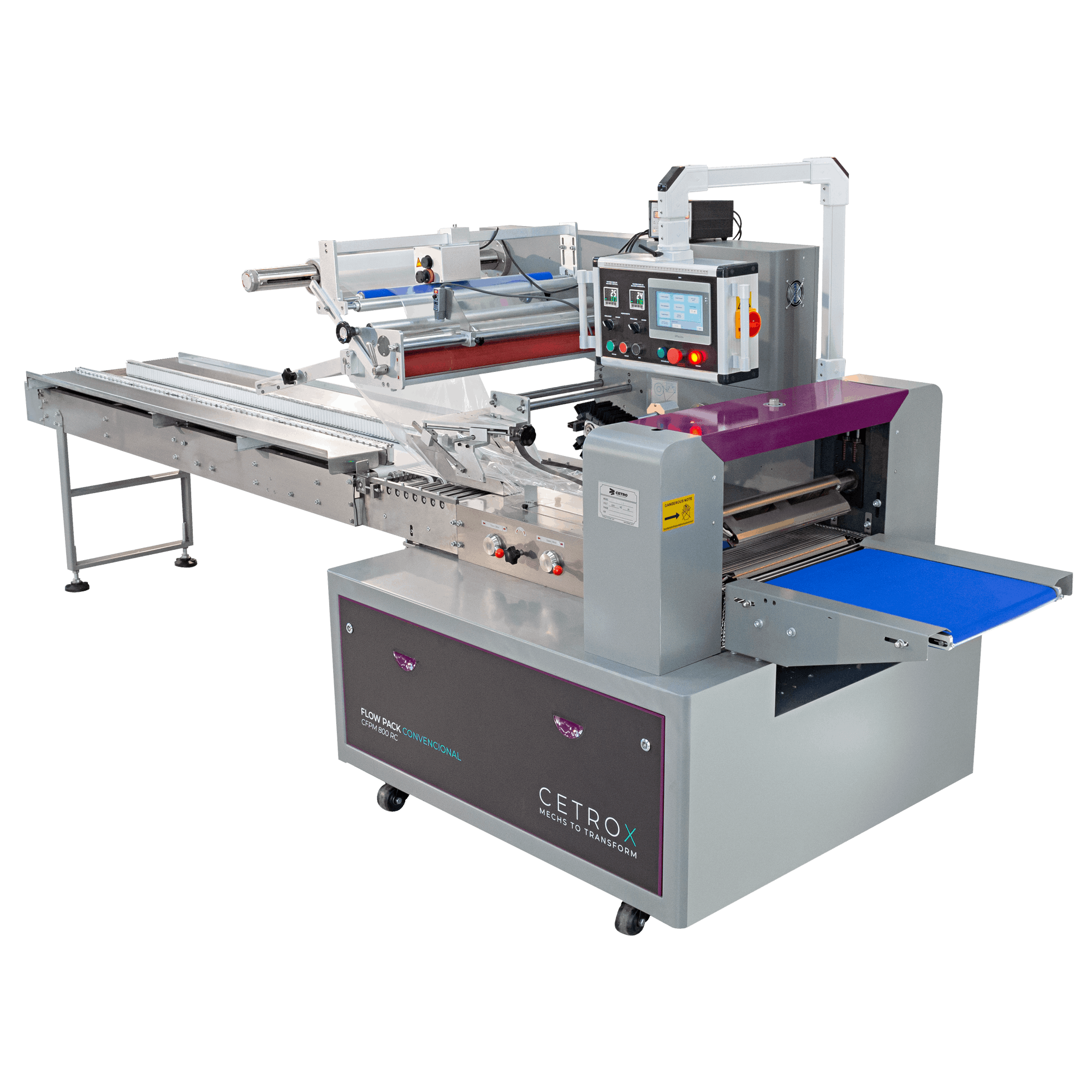 Flow Pack Convencional CAPM FP-800 RC - Cetrox