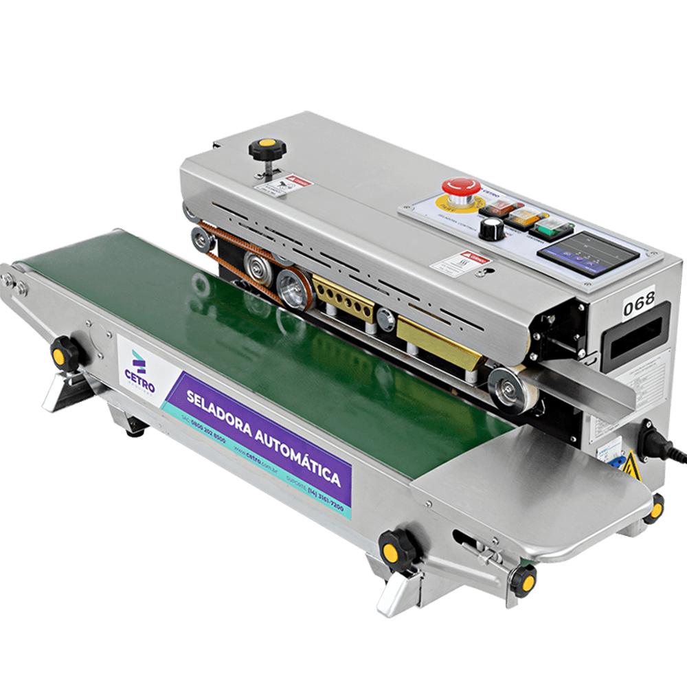 Seladora Automática Contínua Horizontal em Inox CASM 900 H SS - Cetro