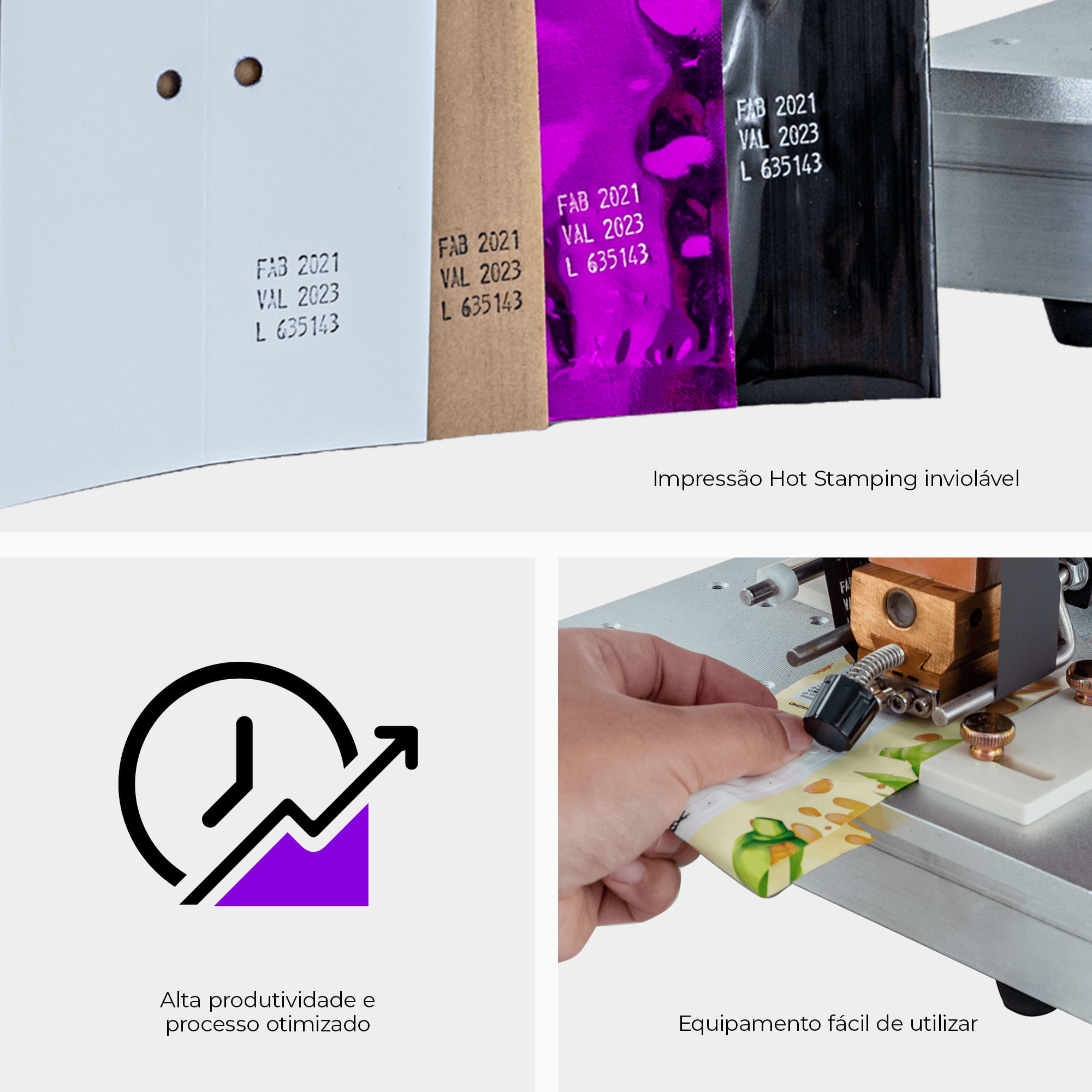 Datador Automático + 20 Fitas Datadoras + 2 Resistências Reservas - Cetro